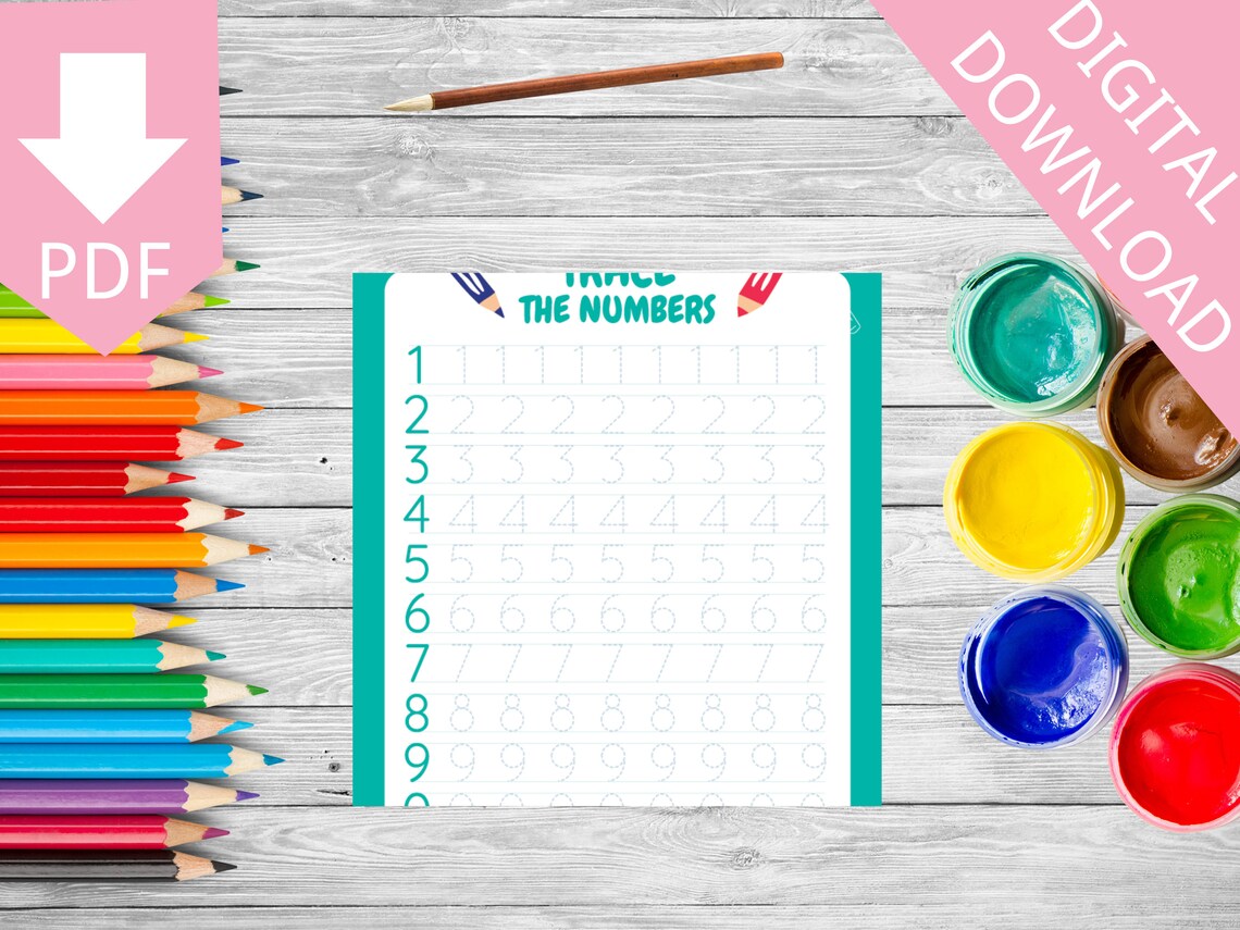 Pencil Control Workbook, Handwriting Activity for Pre-school ...