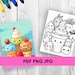 200 Cute Kawaii Food Coloring Pages for Kids, Printable Kawaii Coloring ...