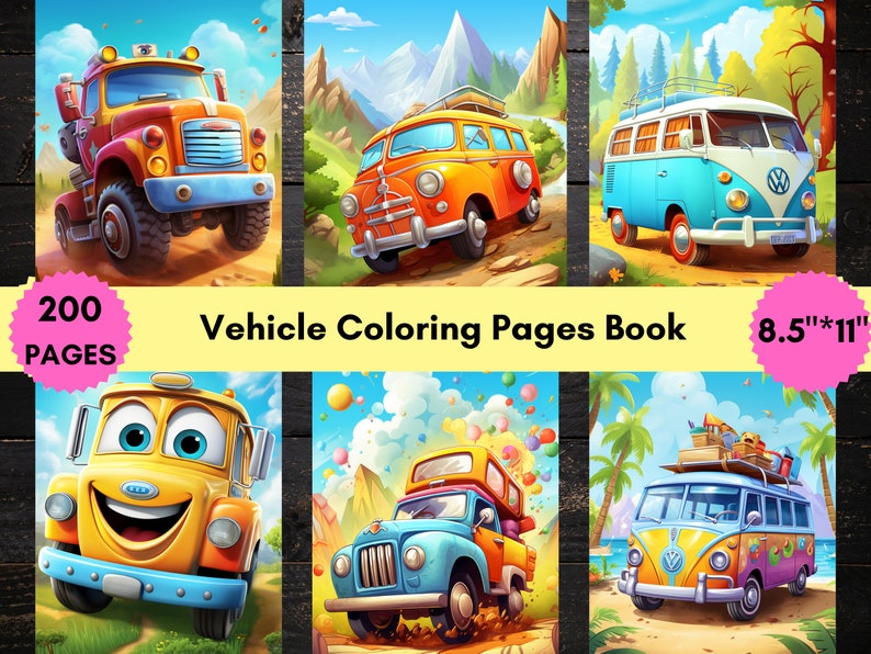 Vehicle Coloring Pages 200 Printable Vehicle Coloring Pages for Kids ...