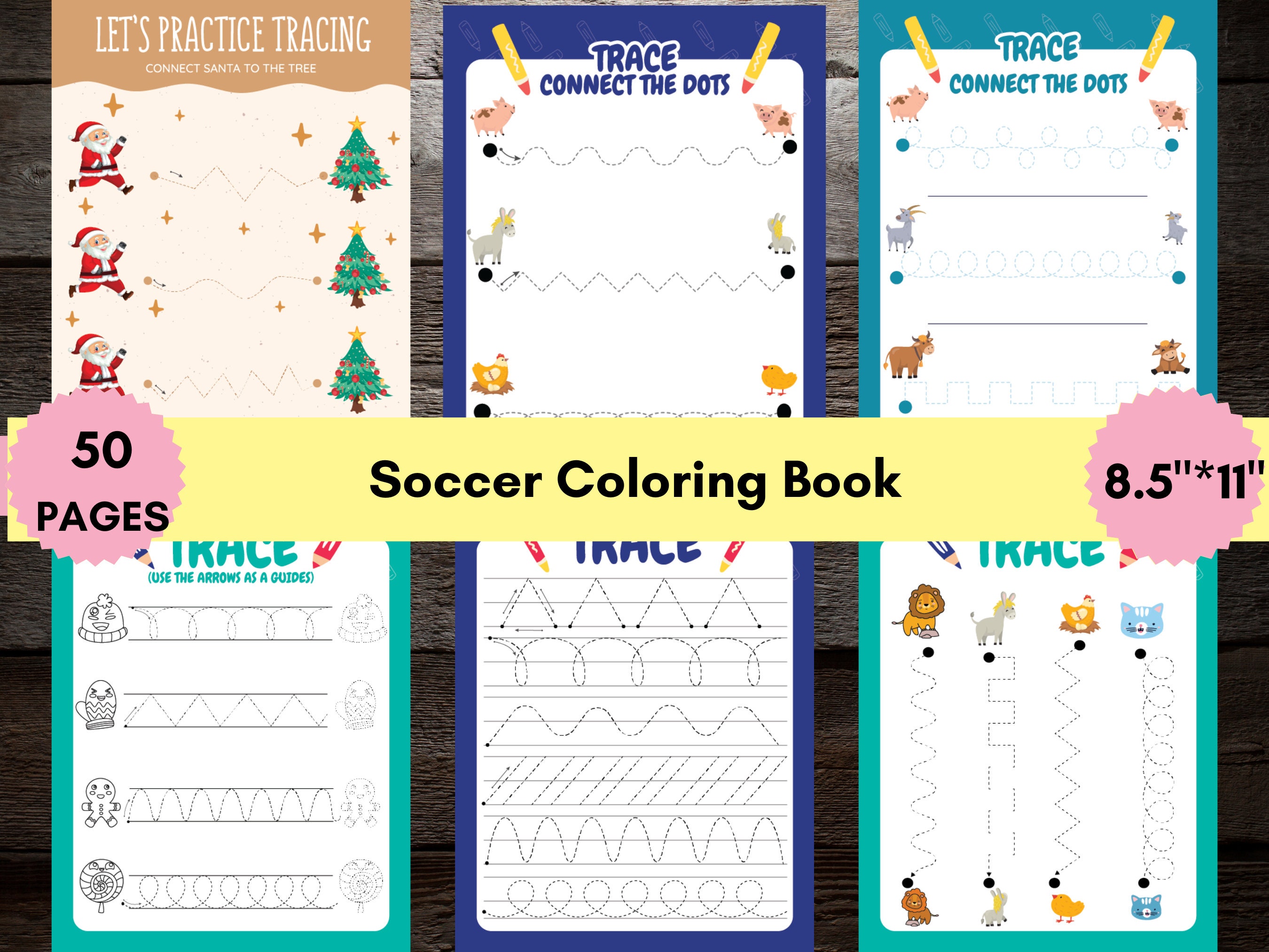 Pencil Control Workbook, Handwriting Activity for Pre-school ...