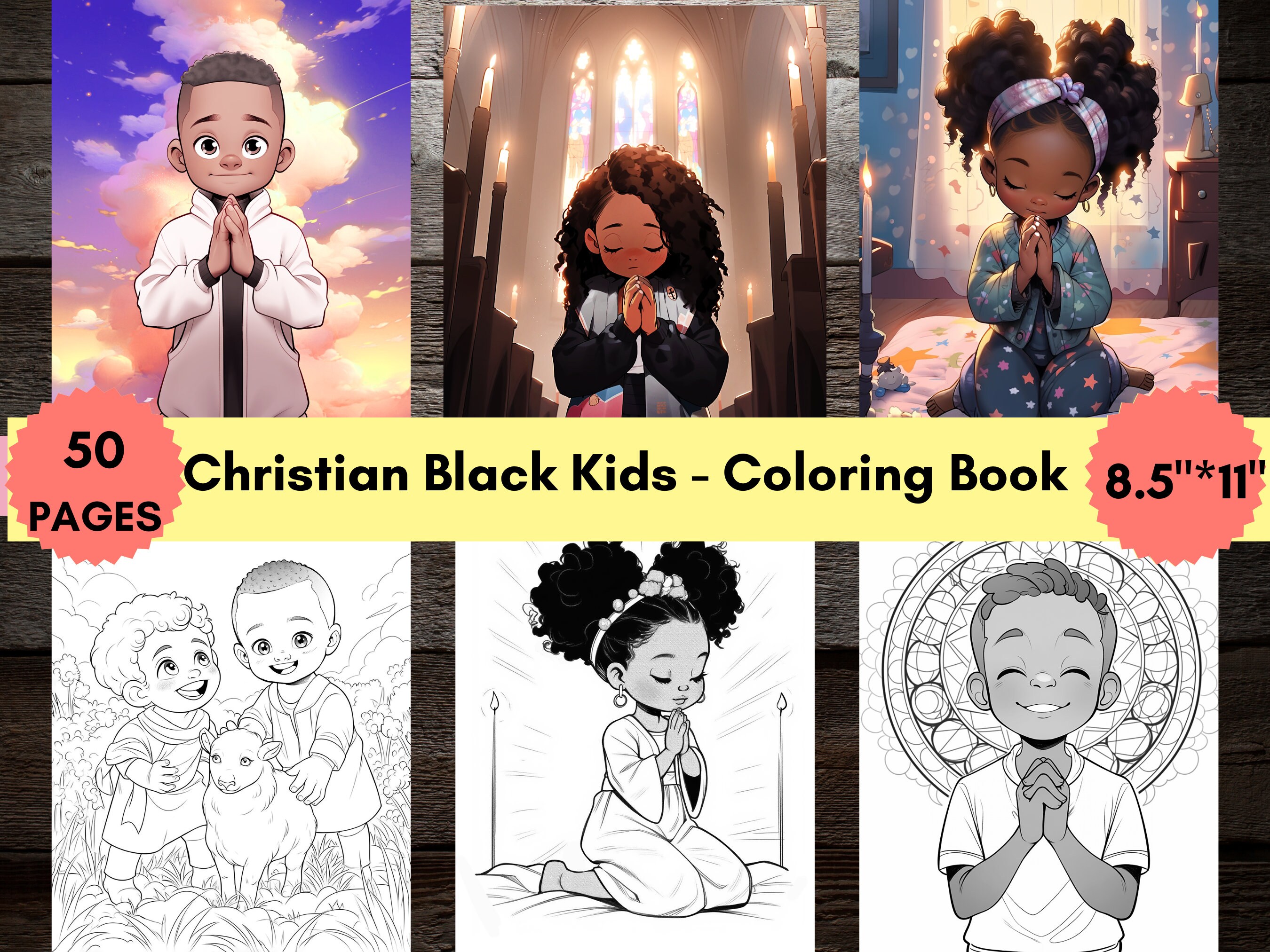 Black Magic Babies, Coloring Pages | 50 Black Kids, Black Baby ...