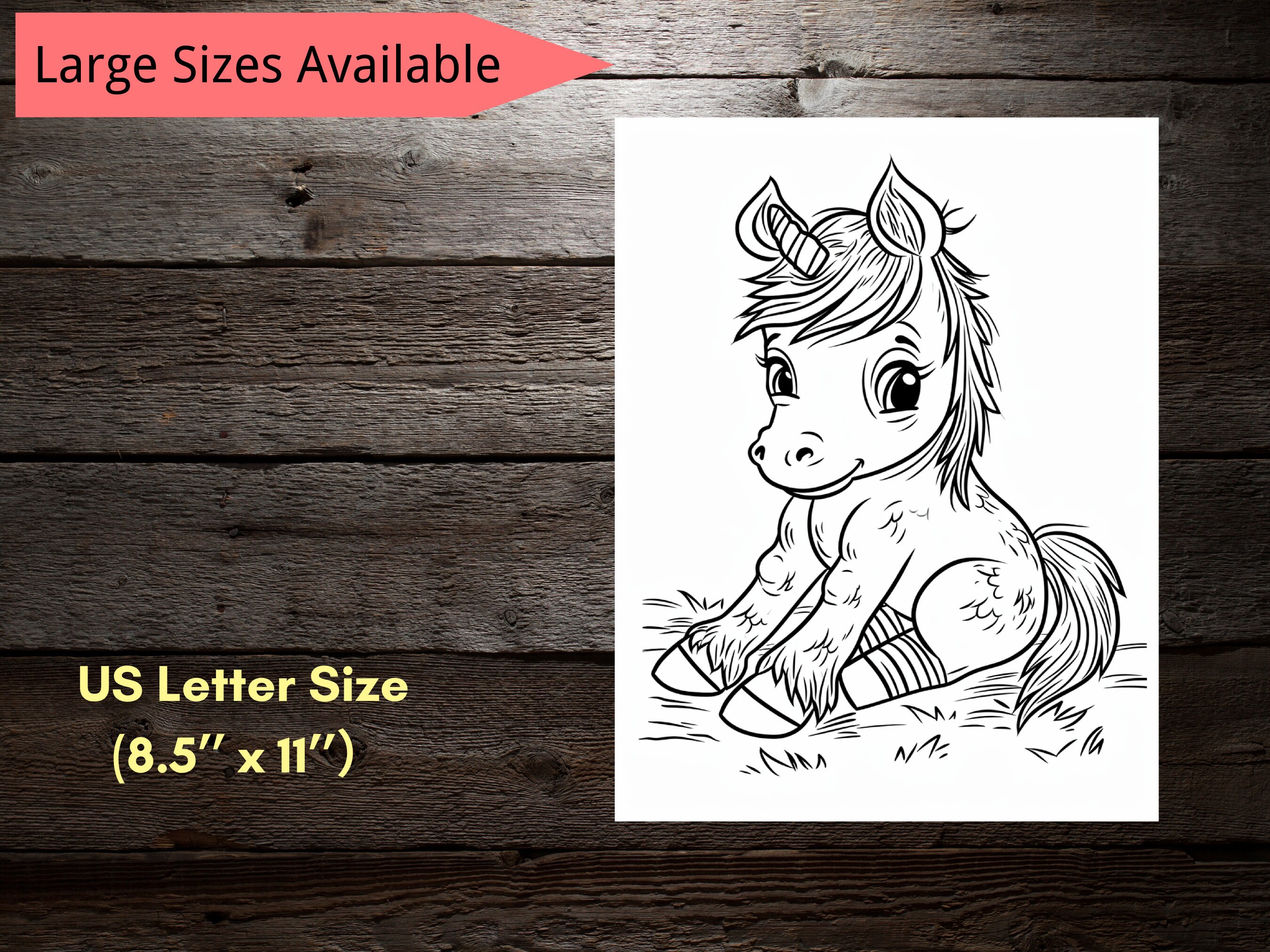 54 Printable Horse Coloring Pages, Horse Coloring Bundle, Coloring Book ...