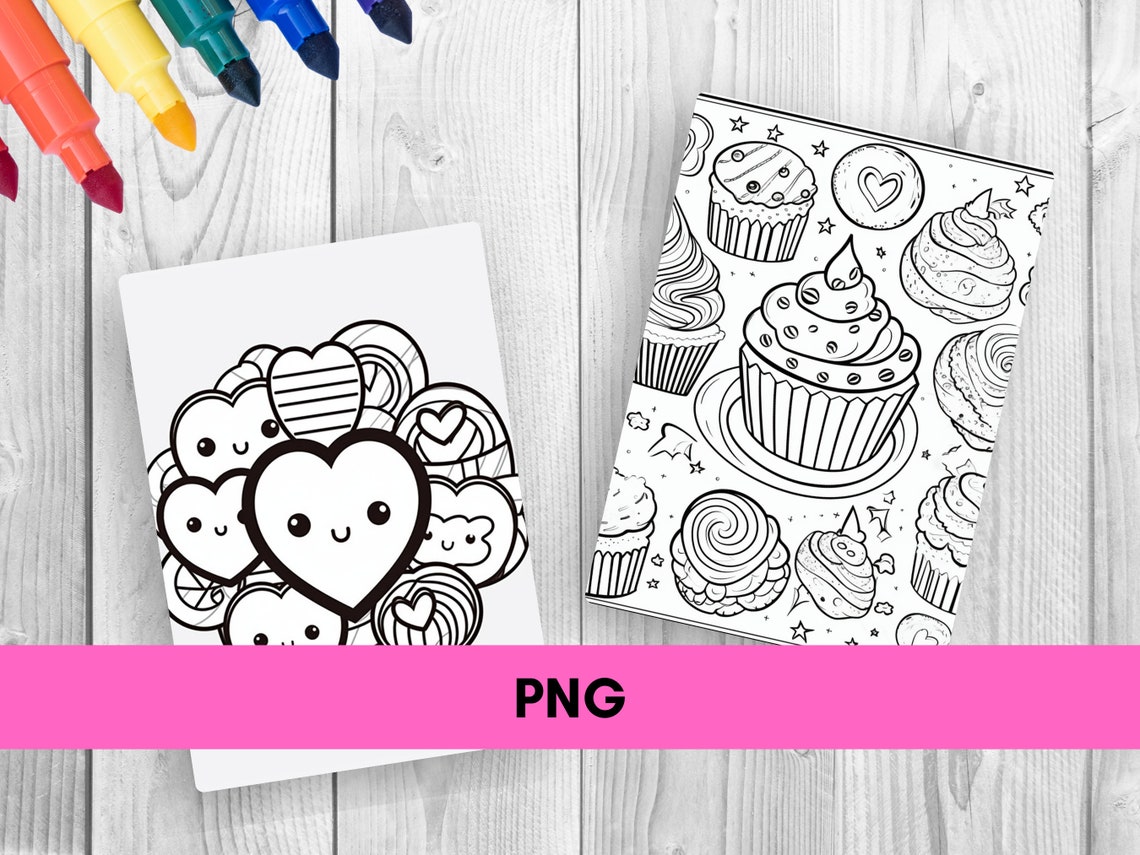 Sweets Coloring Pages for Kids, Sweets Printable, Coloring Pages of Ice ...