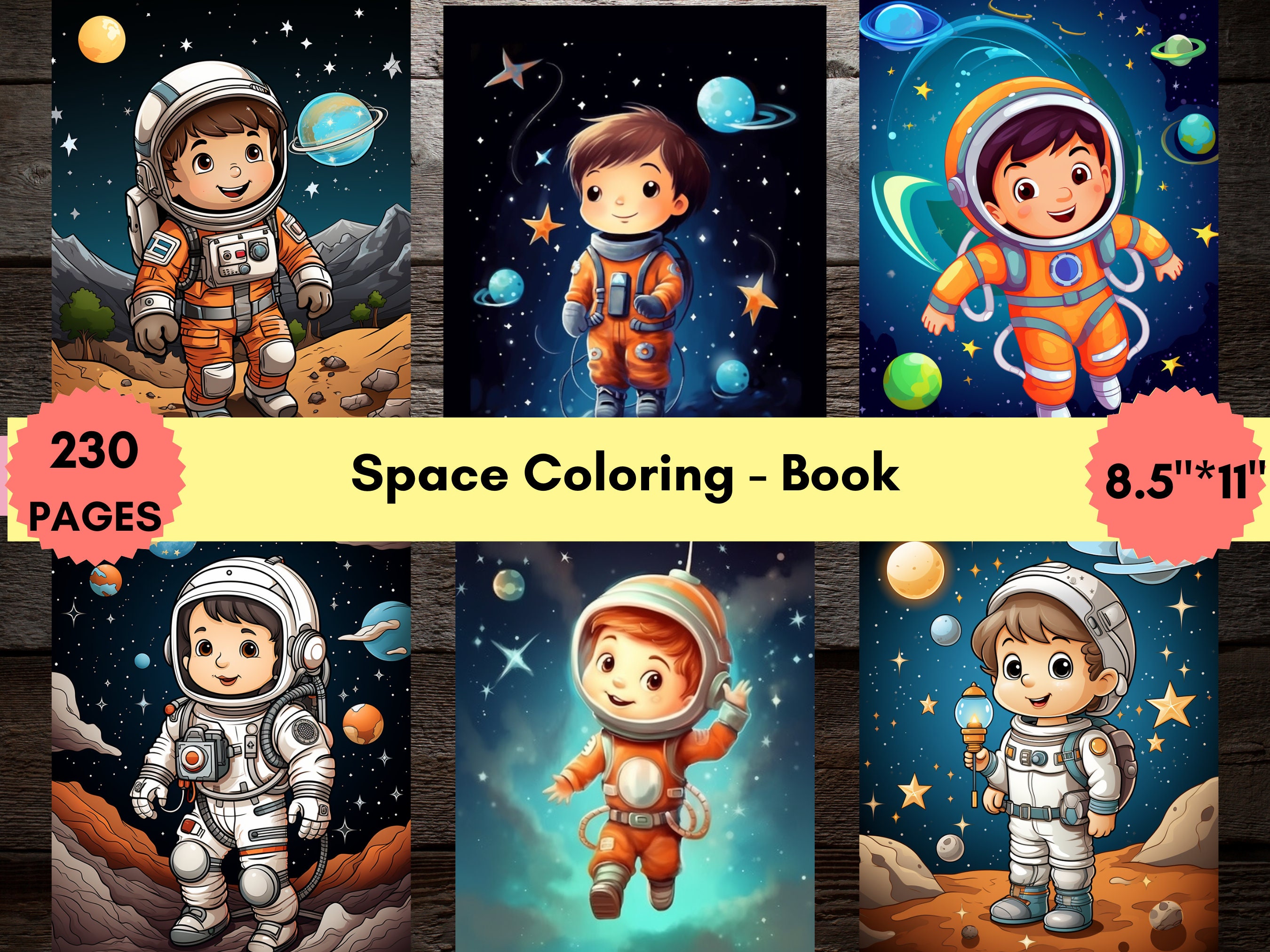 Space Coloring Pages | Space Coloring Pages for Kids | Outer Space ...