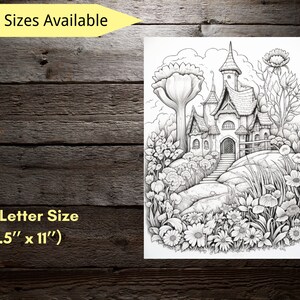 100 Vintage Fairytale Coloring Pages for Adults- Png Pdf Jpg Download ...