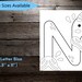 26 Pages Alphabet Coloring Book Printable for Kids, Alphabet Coloring ...