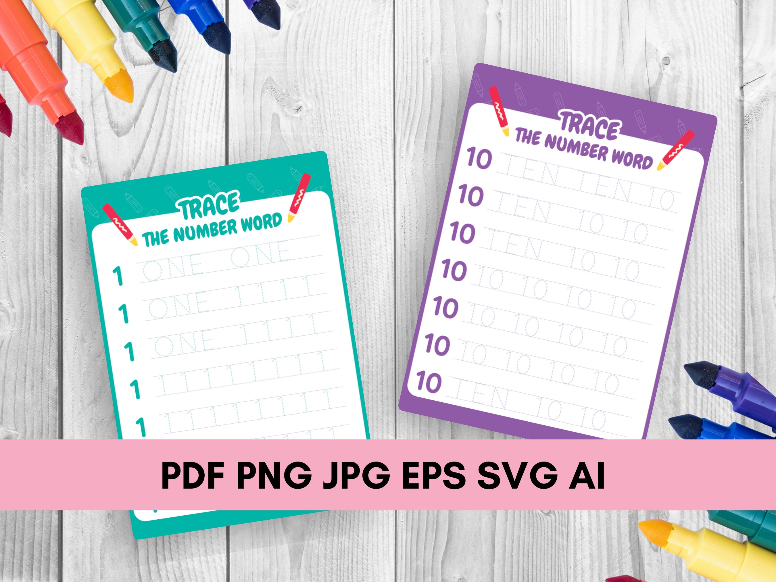 Pencil Control Workbook, Handwriting Activity for Pre-school ...