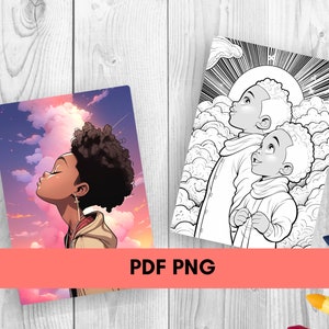 Black Magic Babies, Coloring Pages | 50 Black Kids, Black Baby ...