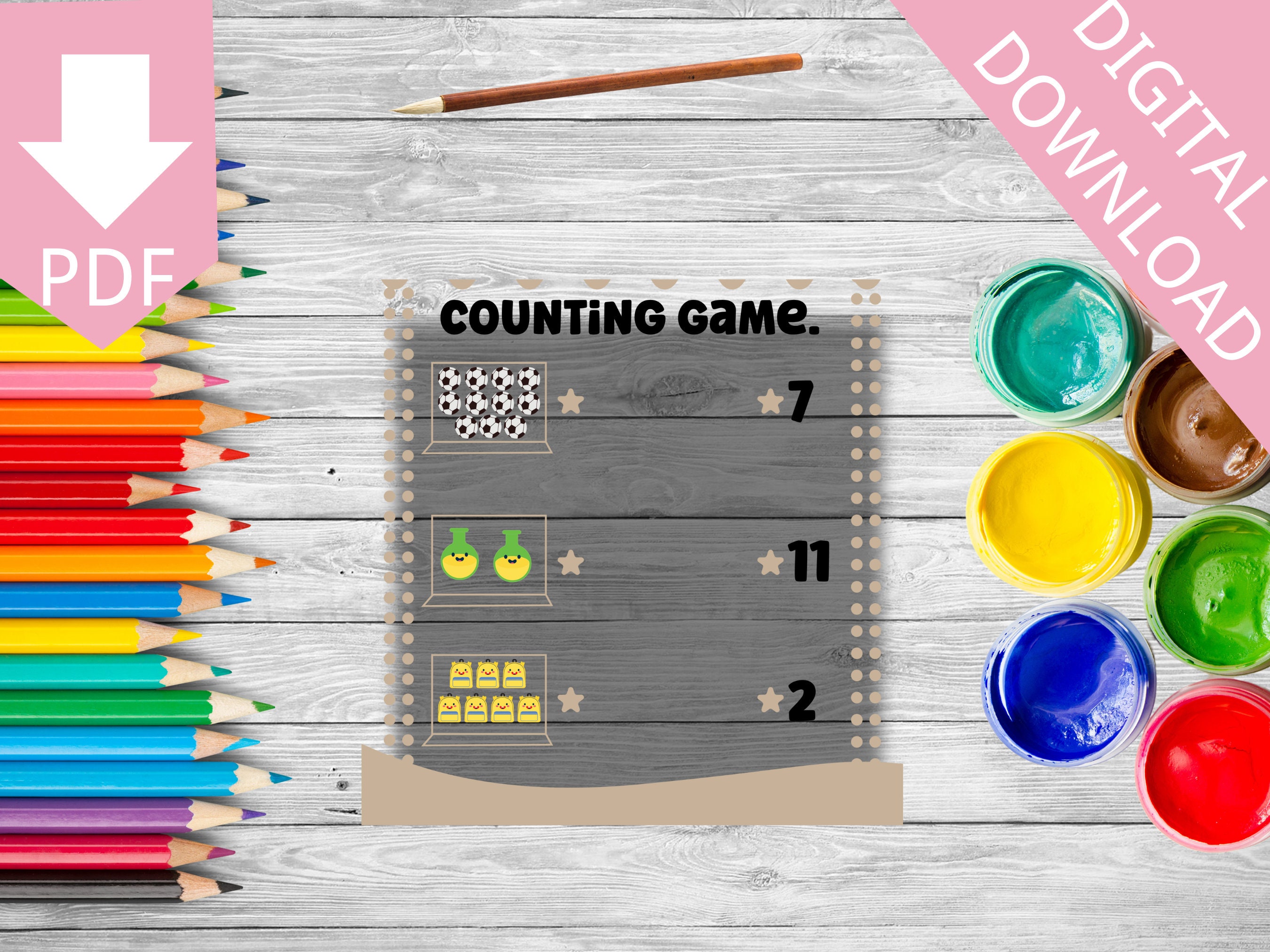 Preschool Math, Beginning Math, Counting, Learning to Add, Preschool ...