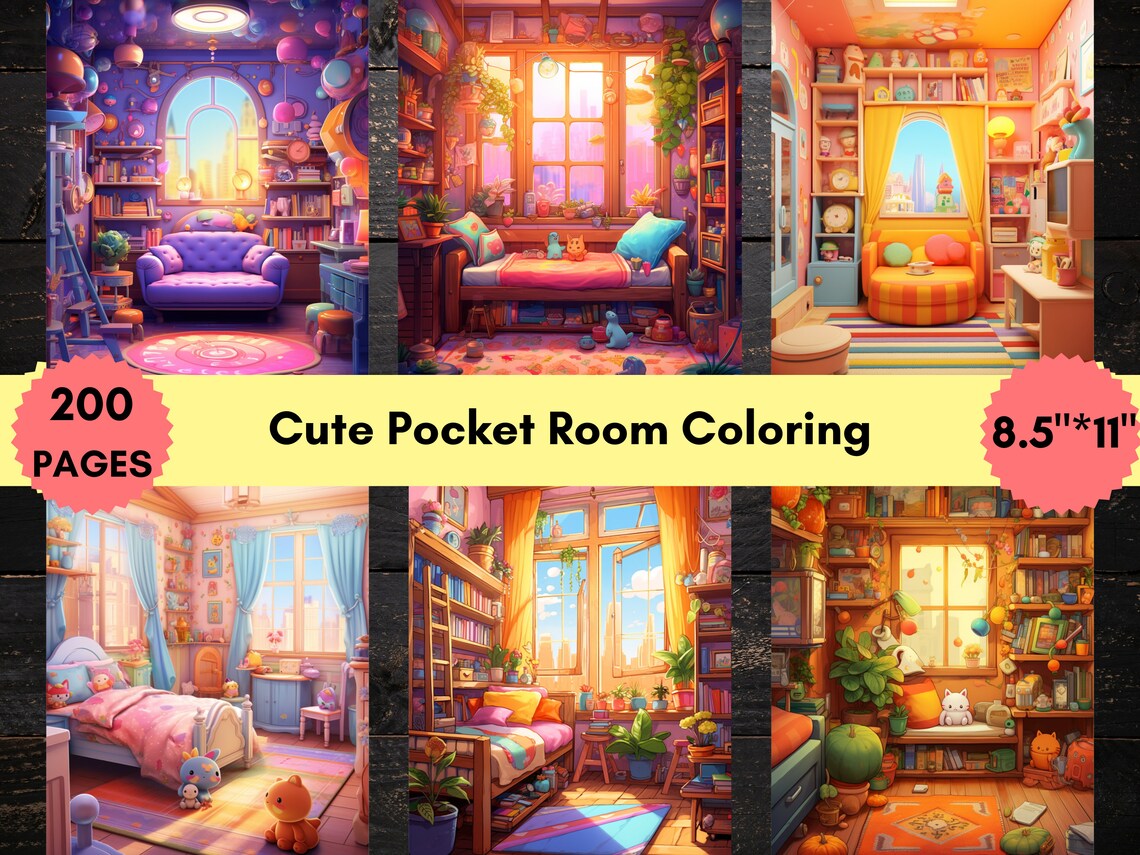 200 Pocket Room Coloring Pages Printable Interior Design Coloring Pages ...