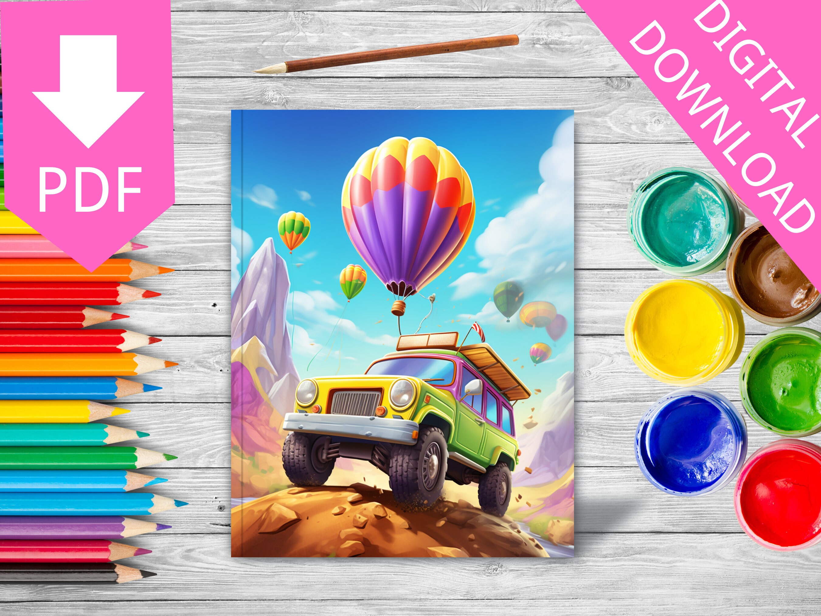 Vehicle Coloring Pages 200 Printable Vehicle Coloring Pages for Kids ...