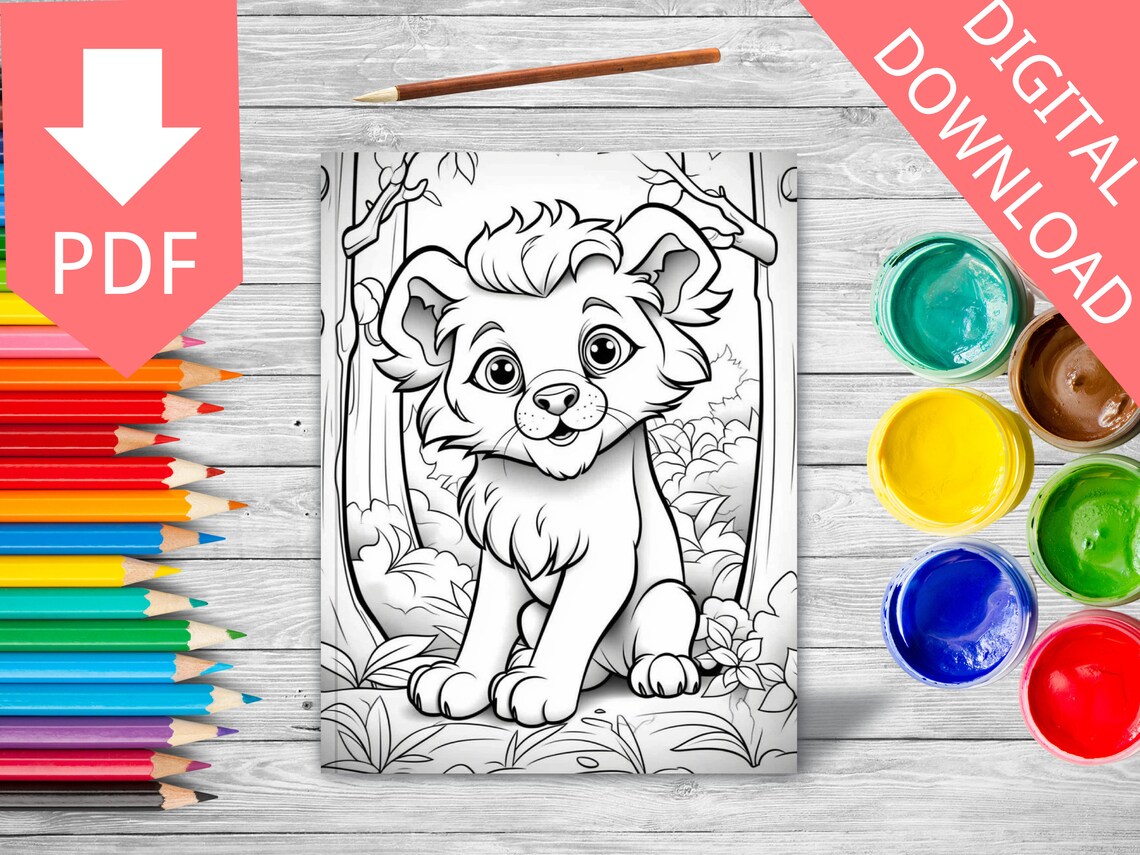 50 Safari Animals Coloring Pages for Kids | Safari Coloring Pages ...