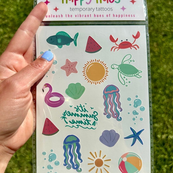 Summer Tattoos - Etsy