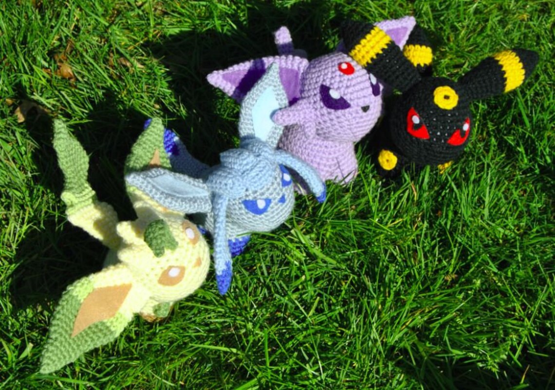 Amigurumi Crochet Pattern Bundle Deal: Eevee Evolutions PDF ENGLISH - Etsy