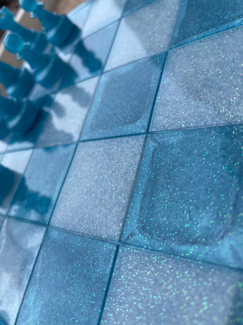 Resin Frozen Themed Chess Set - Etsy