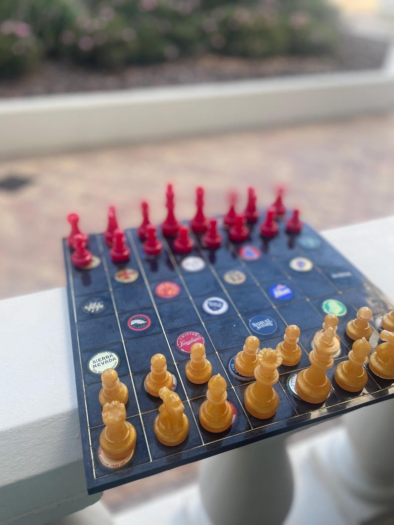Resin Chess Set - Etsy
