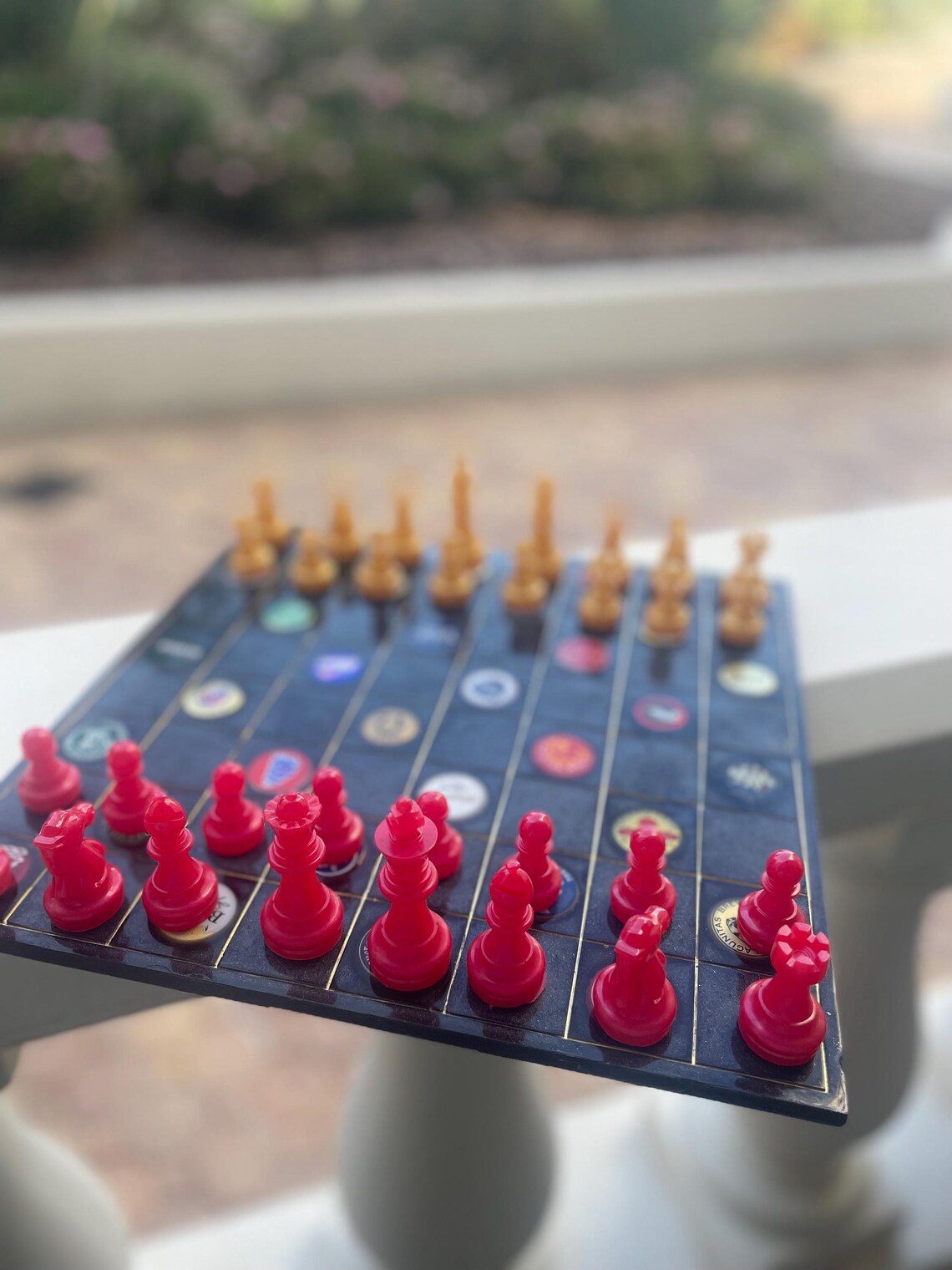 Resin Chess Set - Etsy