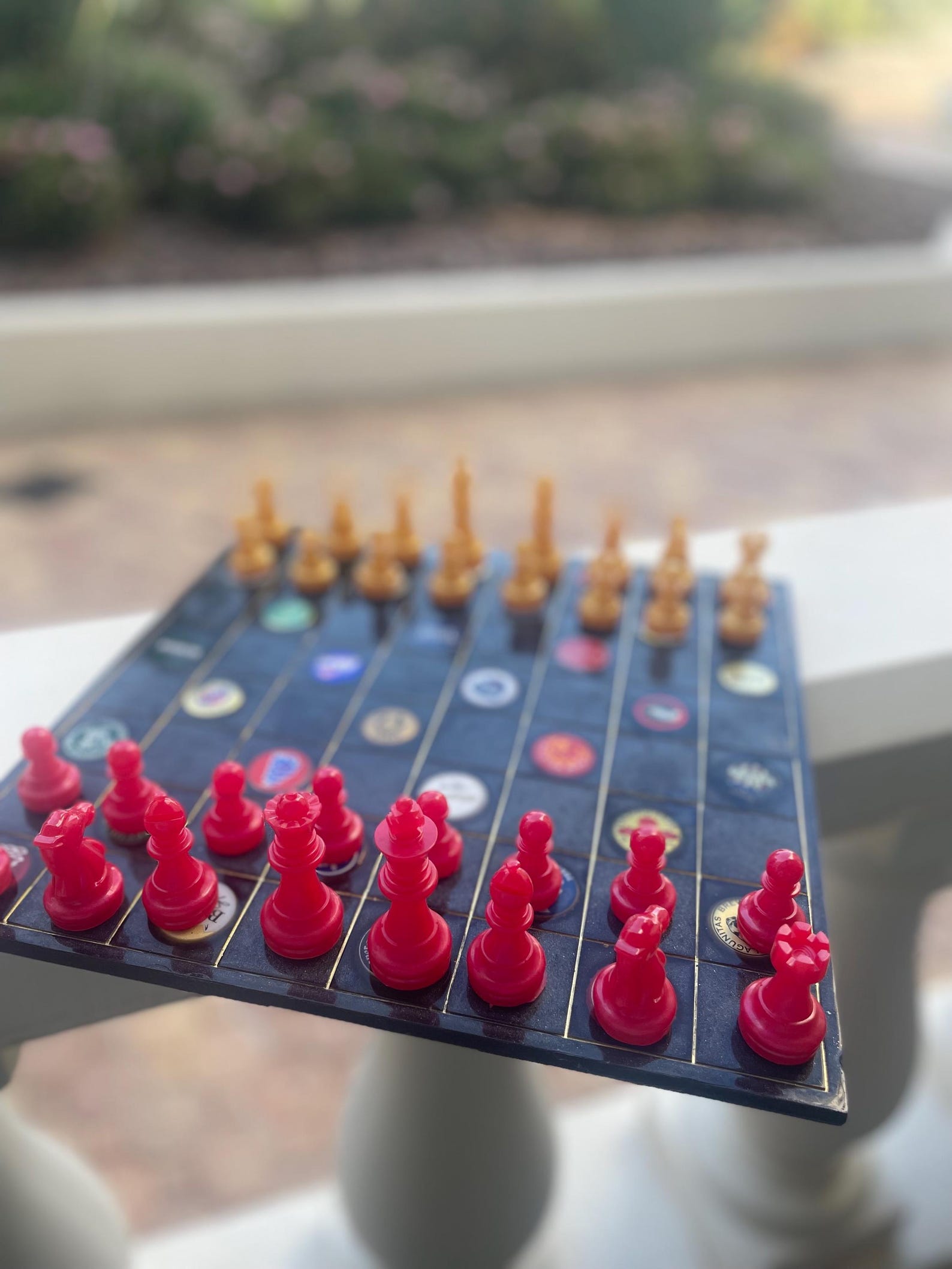 Resin Chess Set - Etsy
