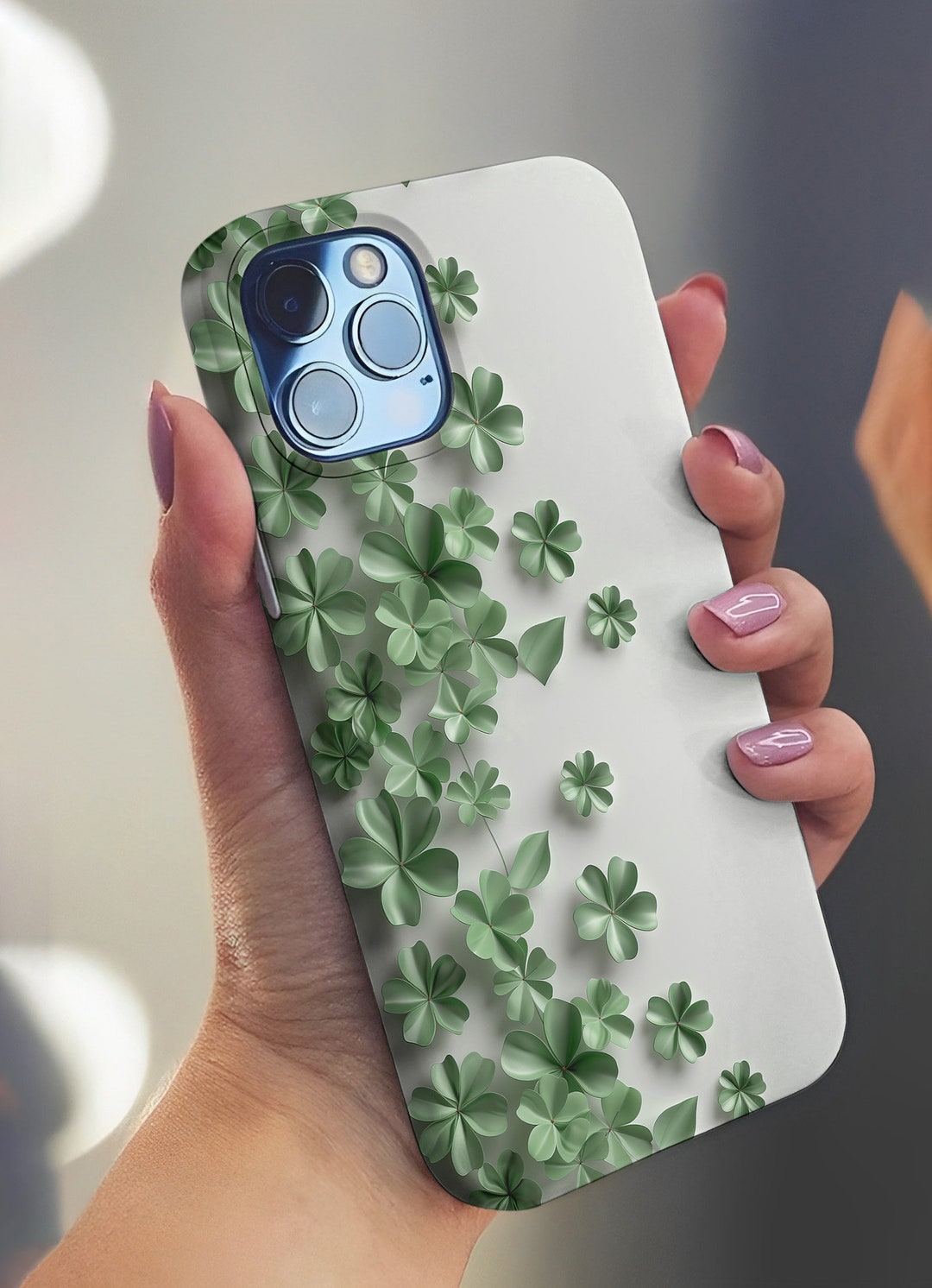 Lucky Clover St. Patrick's Day Phone Case Green Shamrock iPhone Cover ...