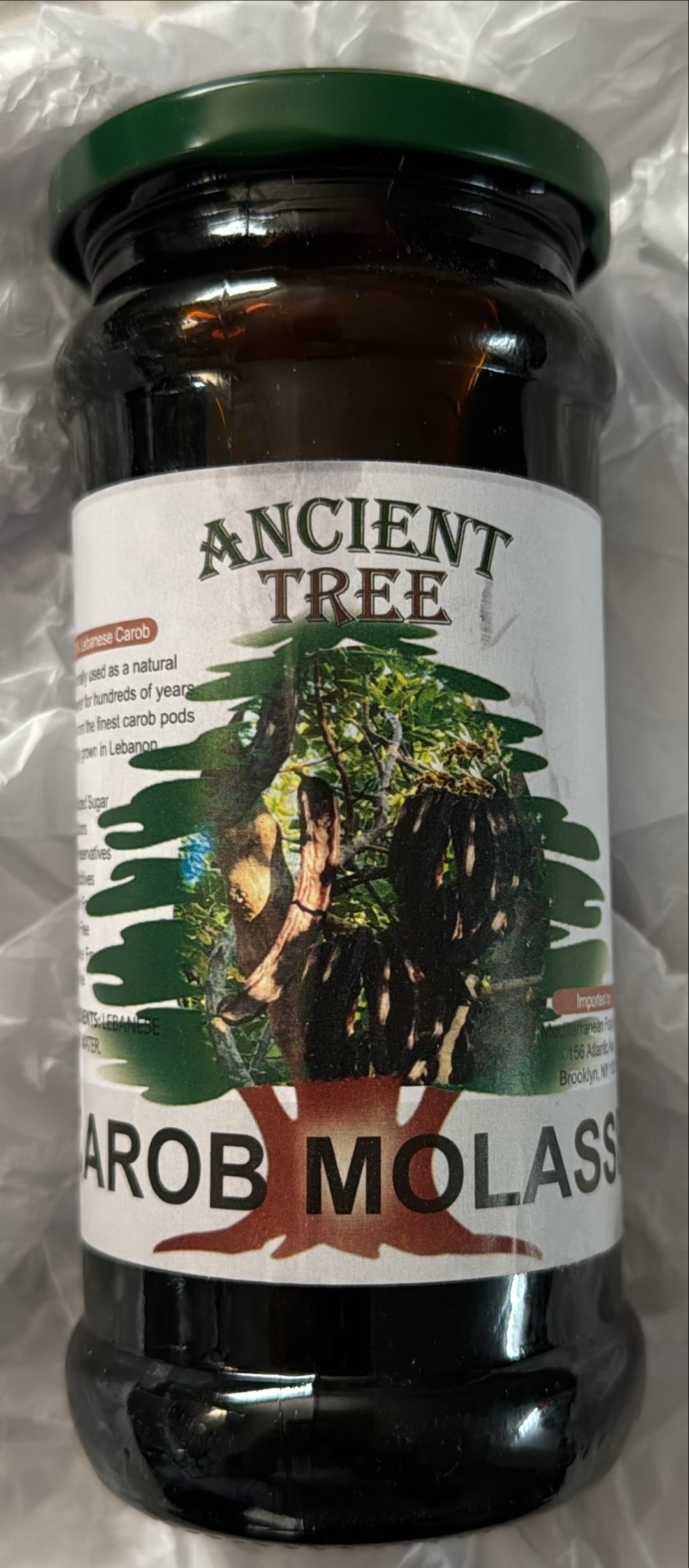 Ancient Tree Pure Carob Molasses Imported From Lebanon - 16.5 Oz (470g ...