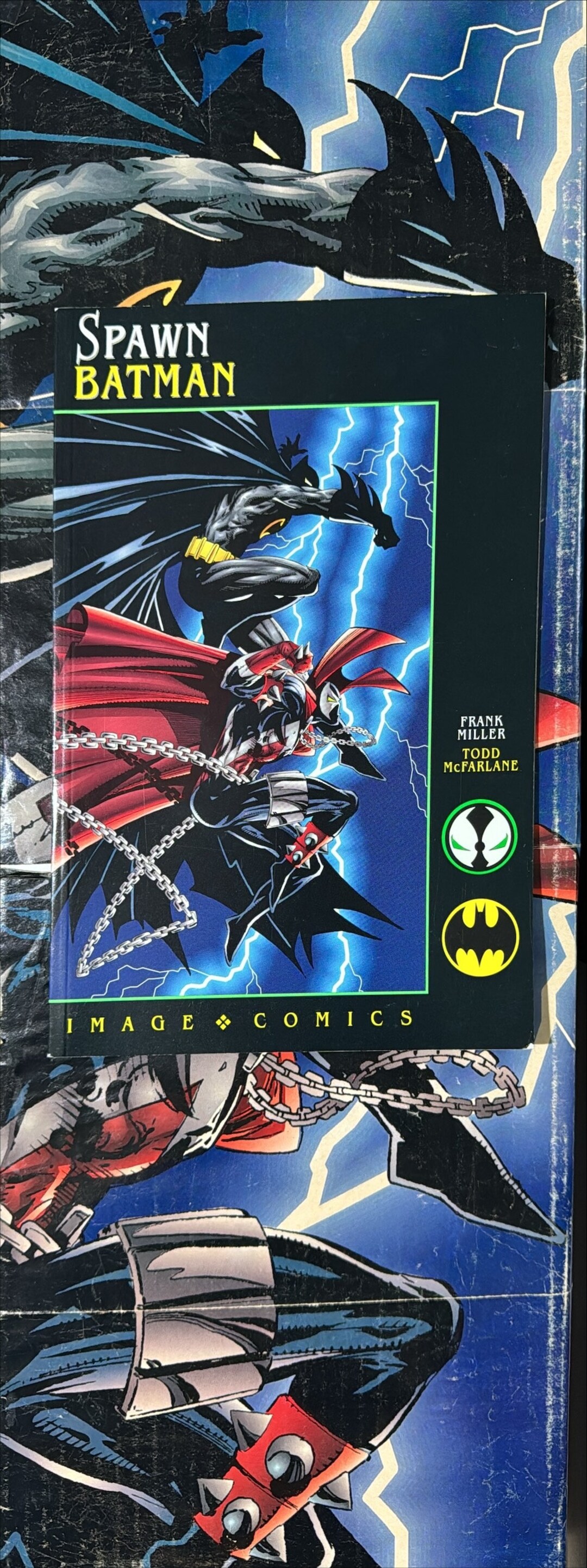 Spawn-batman DC & Image Comics 1994 by Frank Miller and Todd Mcfarlane ...