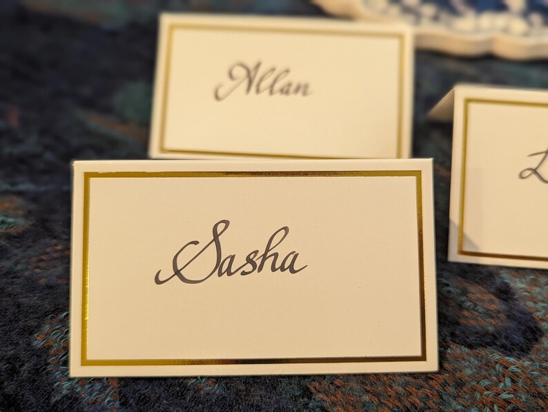 Handwritten Place Cards - Etsy