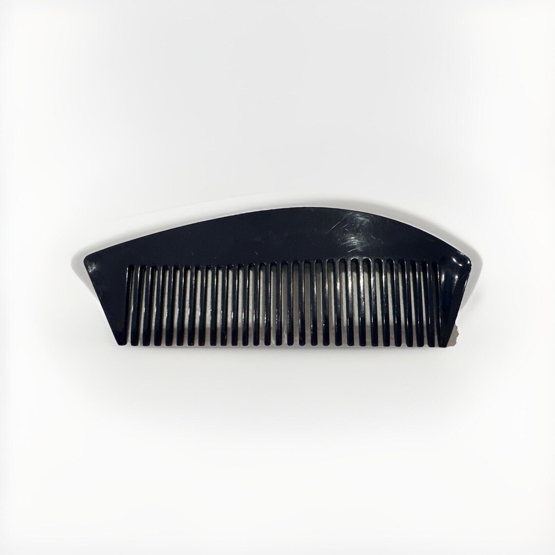 Vintage 1990 Black Wave Comb - Etsy