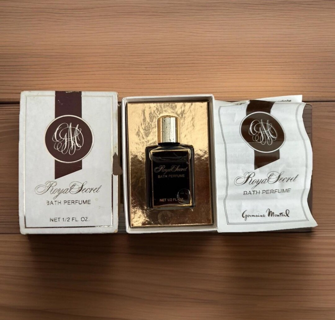 Royal Secret Bath Perfume 0.5 Oz. by Germaine Moneil. Vintage NIB - Etsy