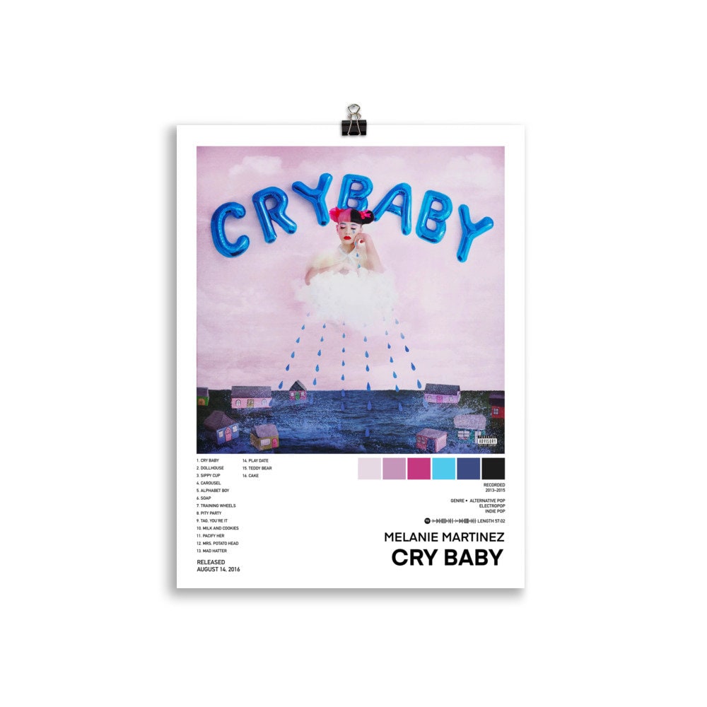 Cry Baby Melanie Martinez Poster by Gabriel Moraes | Printblur
