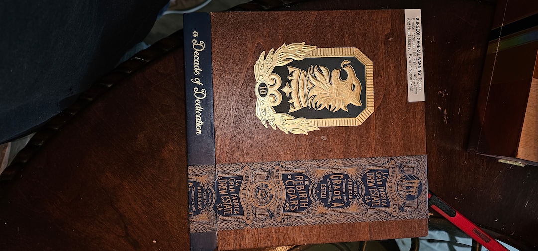 Underground Blue Cigar Box - Etsy