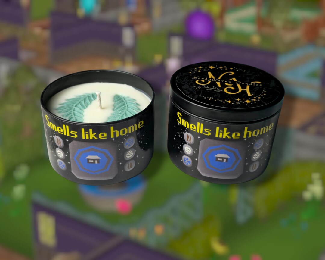 Old School Runescape Gift Candle / OSRS Inspired / Scented / Smells ...