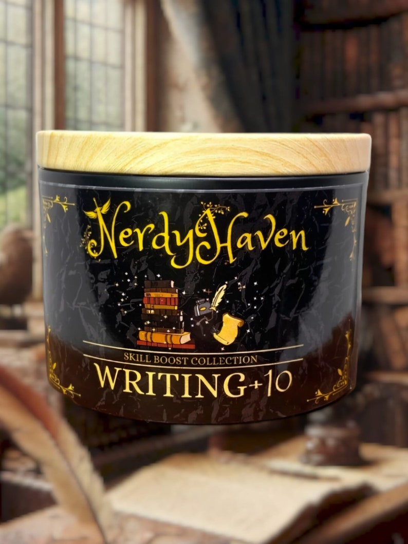 Dnd Dandd D20 Skill Boost Fantasy Candle Gift Candle Dungeons and ...