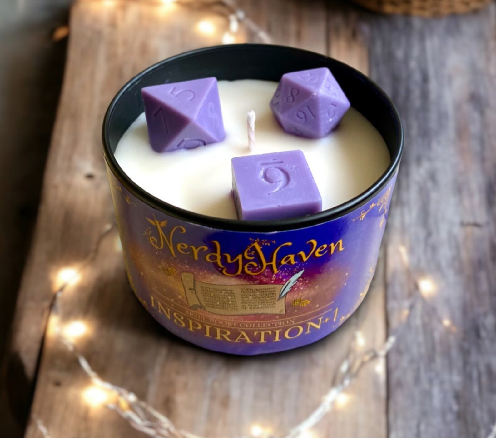Dnd Dandd D20 Skill Boost Fantasy Candle Gift Candle Dungeons and ...