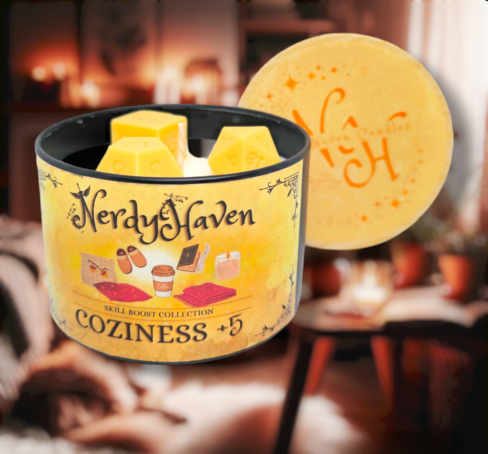 Dnd Dandd D20 Skill Boost Fantasy Candle Gift Candle Dungeons and ...