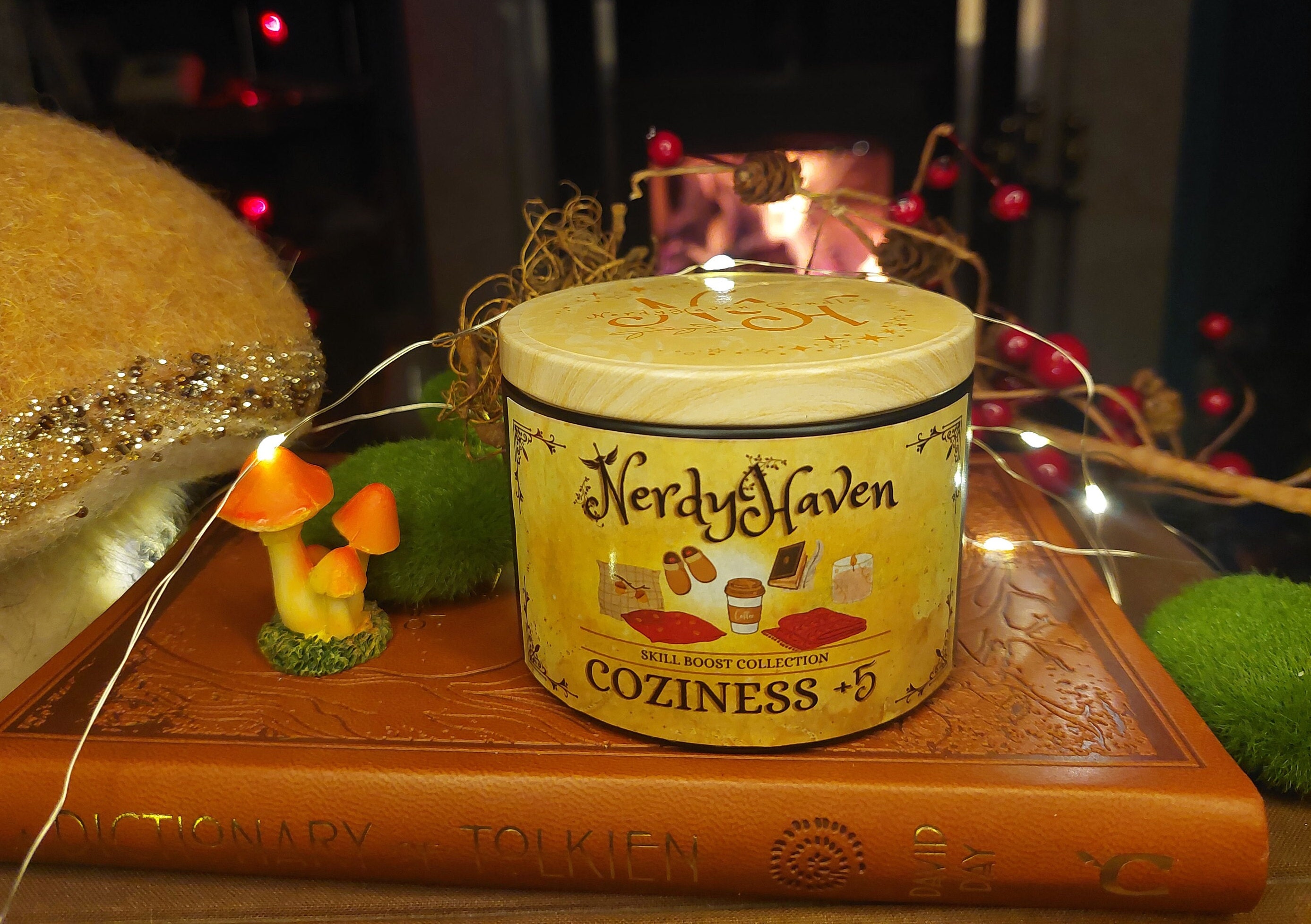 Dnd Dandd D20 Skill Boost Fantasy Candle Gift Candle Dungeons and ...