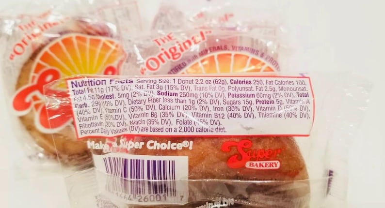 The Original SUPER DONUT Sampler 8 Pack Healthy and Nutritional “read ...