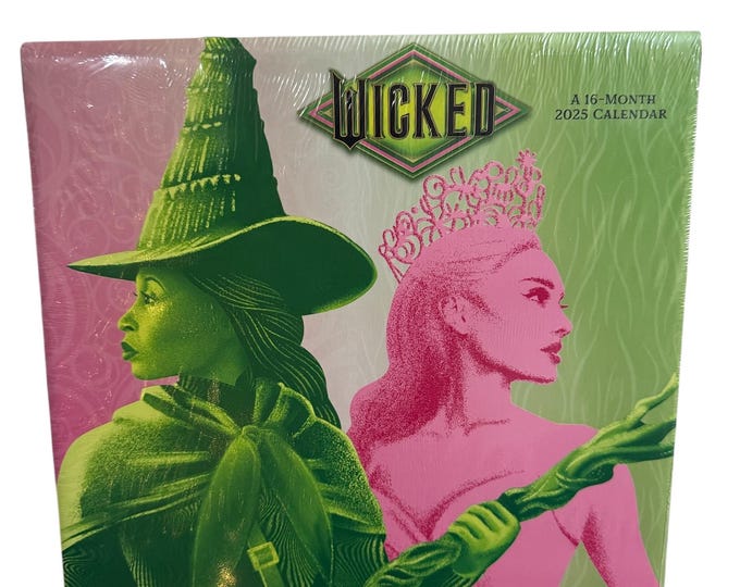 WICKED 2025 11 X 22 16 Month Wall Calendar - Etsy
