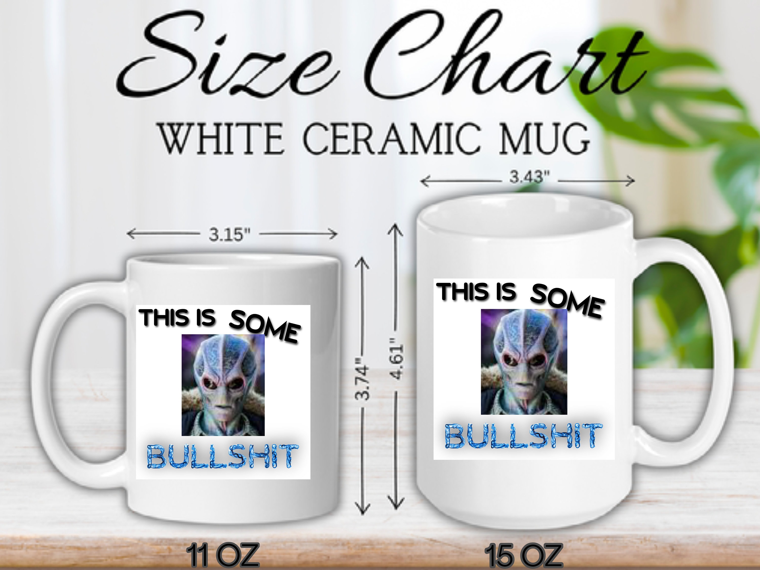 Resident Alien Mug: Funny Sarcastic Coworker Gift - Etsy