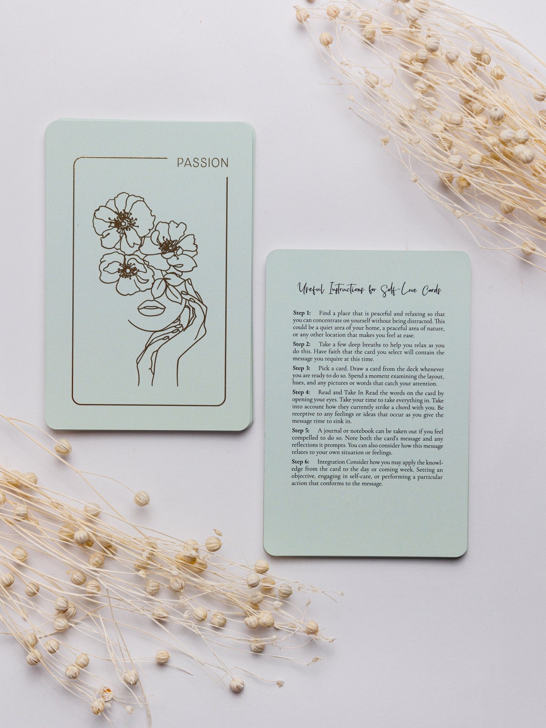 Holistic Wellbeing Cards for Self-care Mindful Moments Journaling ...