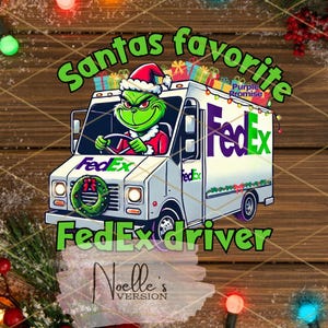 Fedex Truck Christmas Digital Download PNG ONLY - Etsy