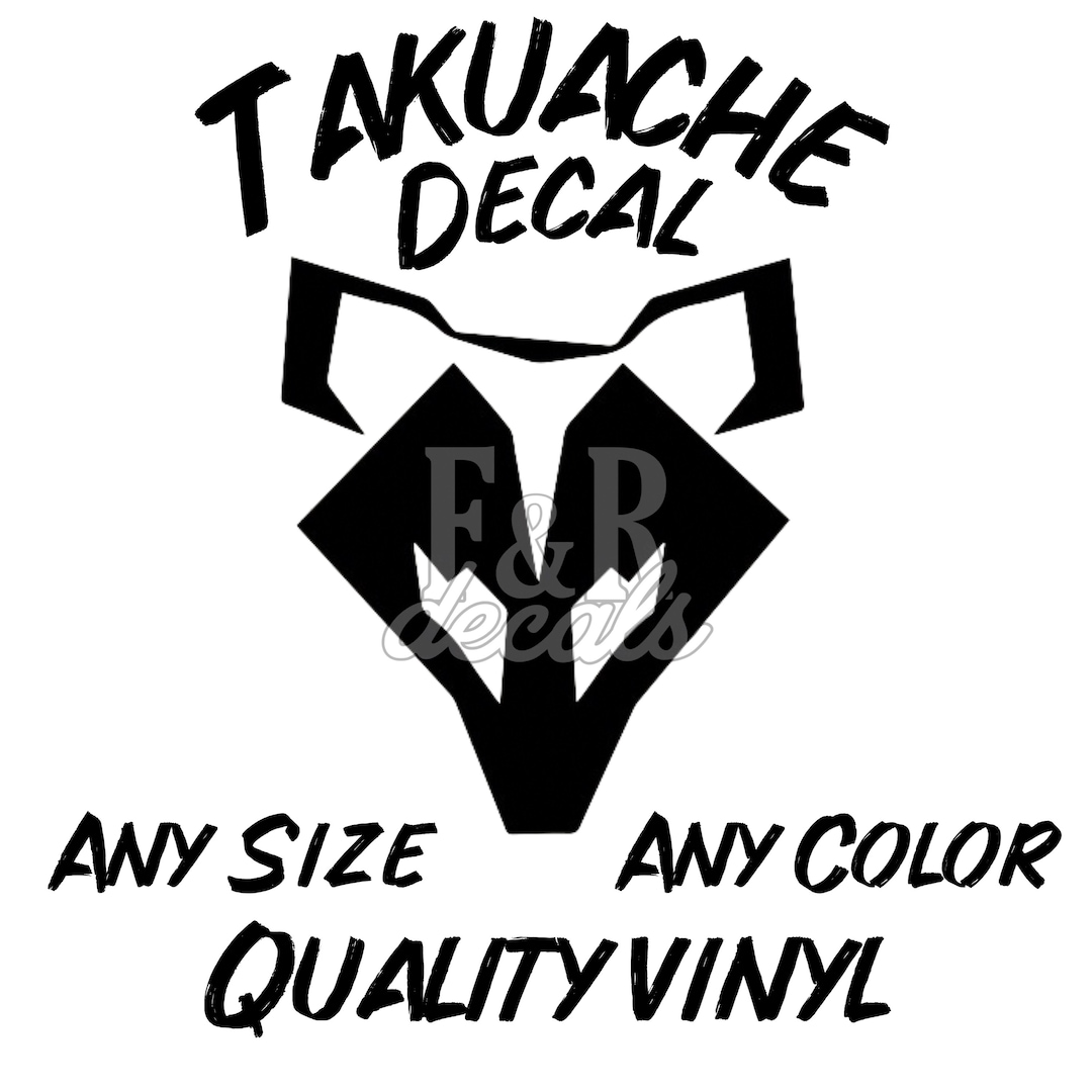 Takuache Vinyl Decal Sticker - Etsy