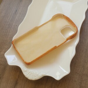 Cute Bacon Egg Toast iPhone Case Decoden Polymer Clay Handmade Custom ...