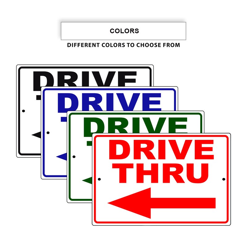 Drive in Signs - Etsy