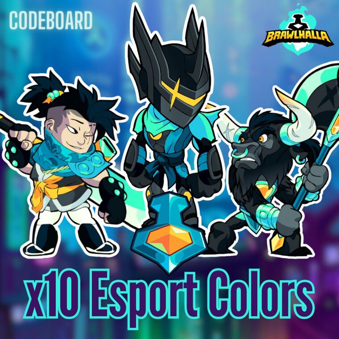 X10 Esports Colors Code All Platforms Brawlhalla - Etsy