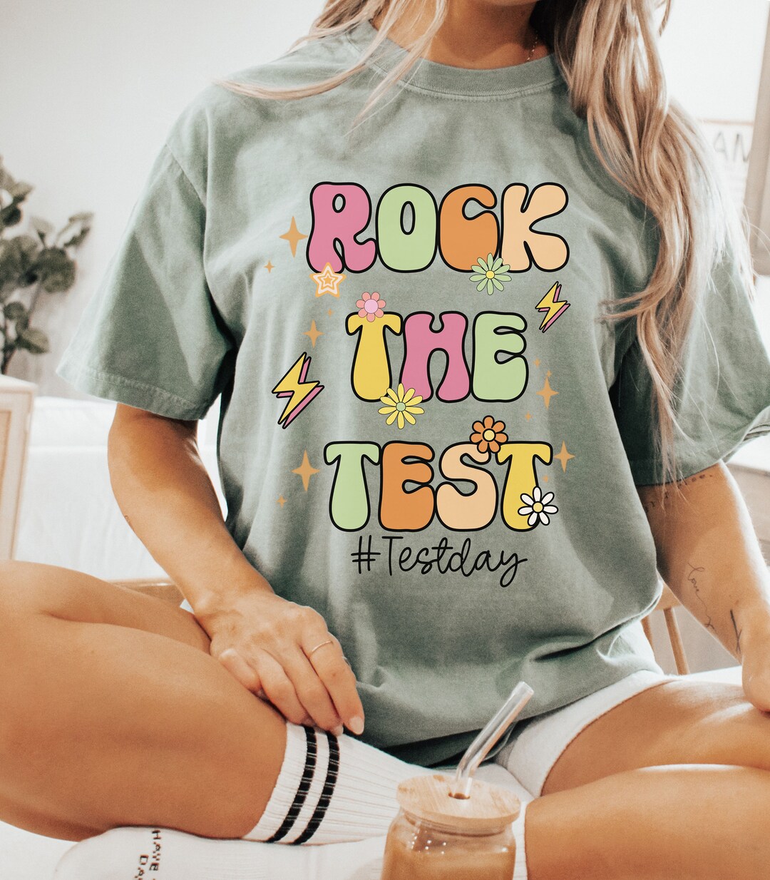 Teacher Test Day Shirt, Teacher School Testing Day Shirt, Kindergarten ...