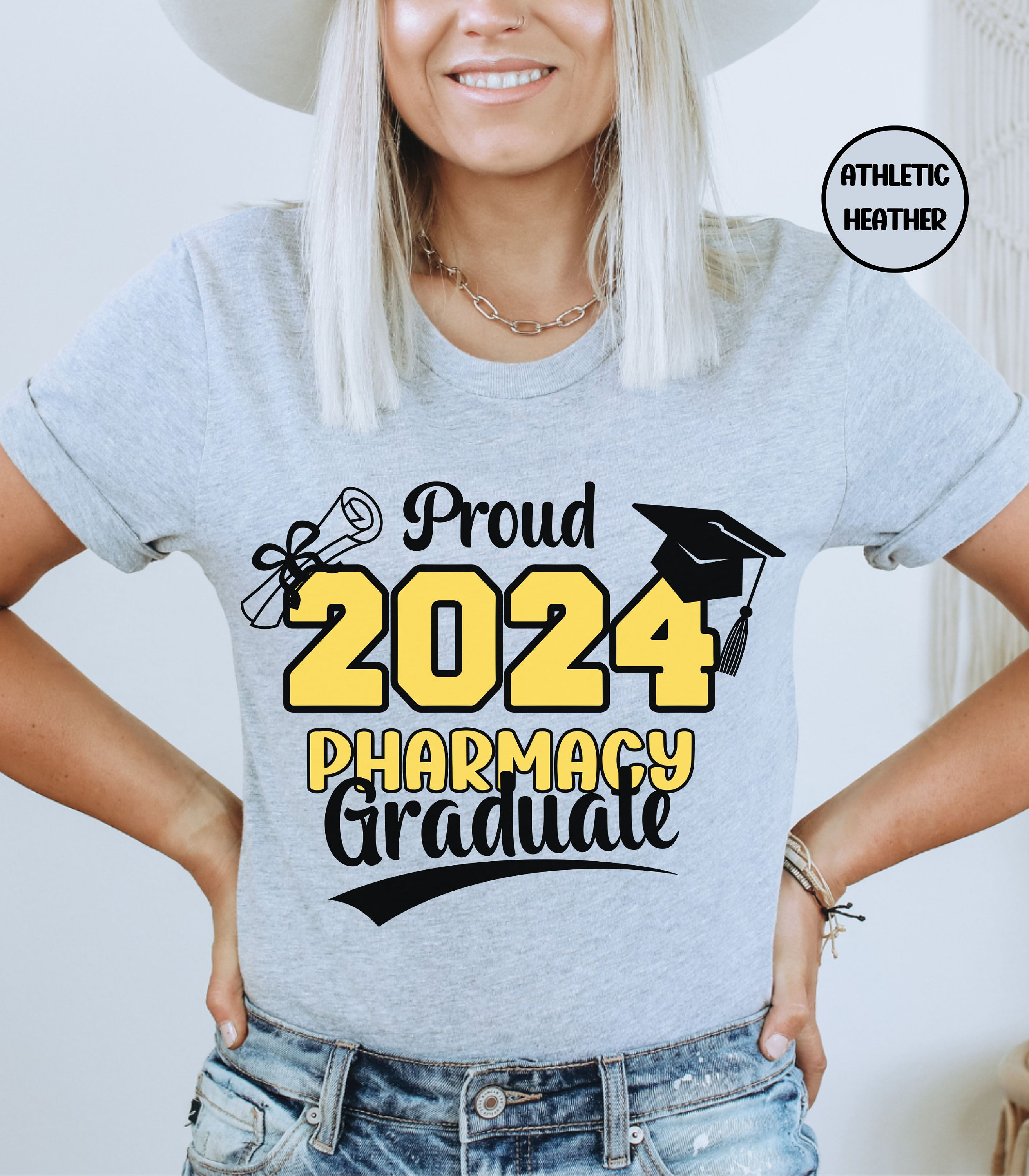 Custom 2024 Pharmacy Graduation Shirt, Personalized Matching Family ...