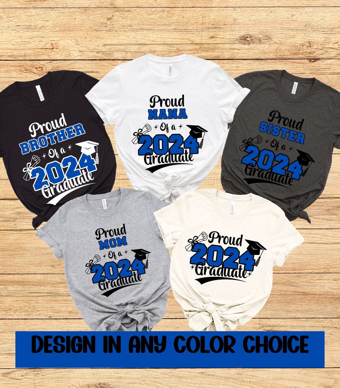 Custom Family Graduation Shirt,personalized Matching Family Graduate ...