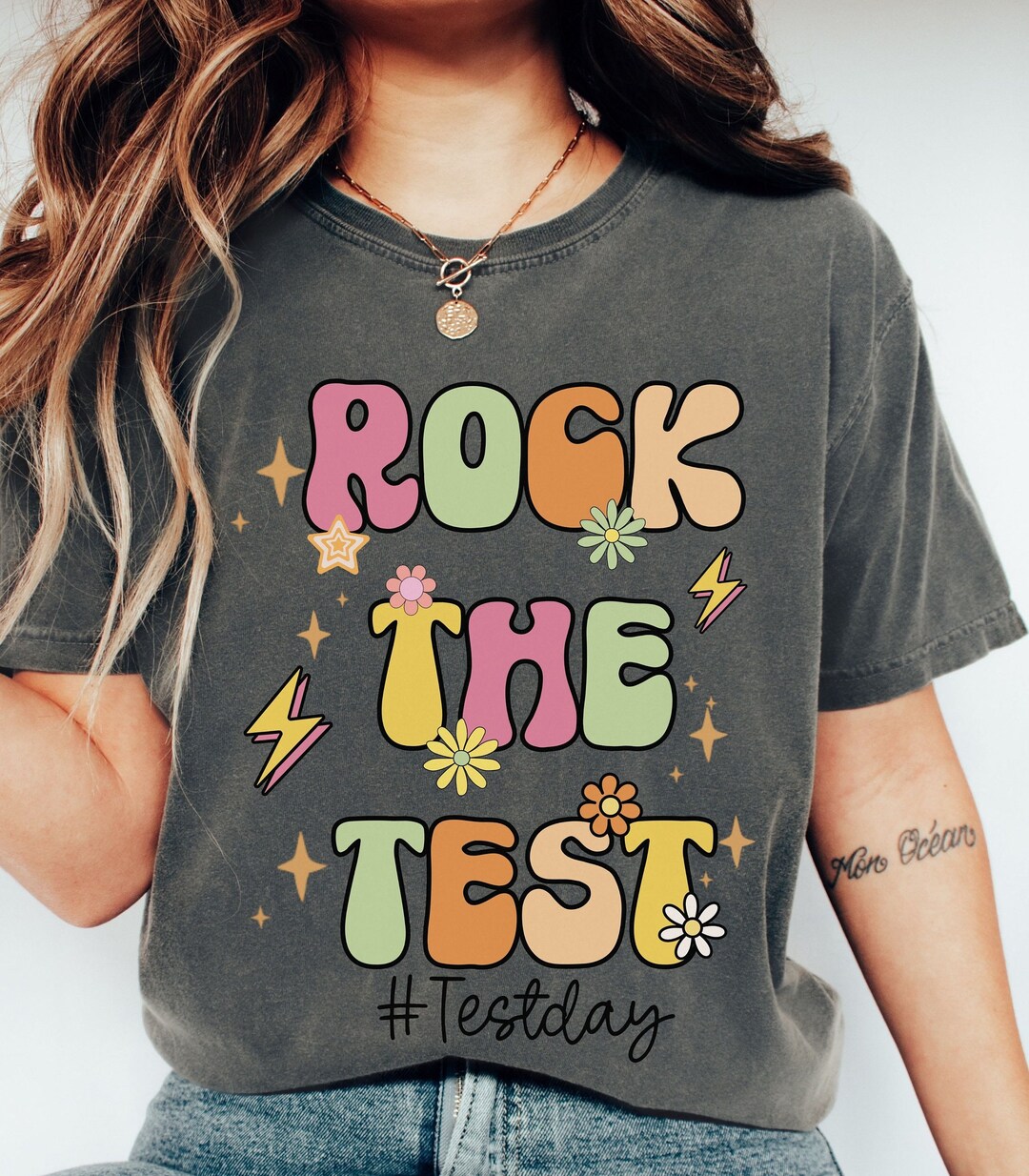 Teacher Test Day Shirt, Teacher School Testing Day Shirt, Kindergarten ...