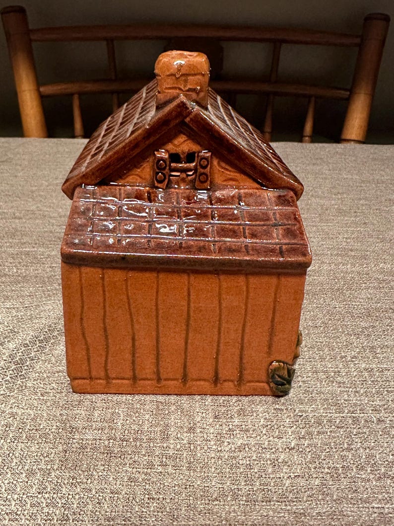 Scarce Breininger Pottery Redware Model of Breininger Potting Shed#320 ...