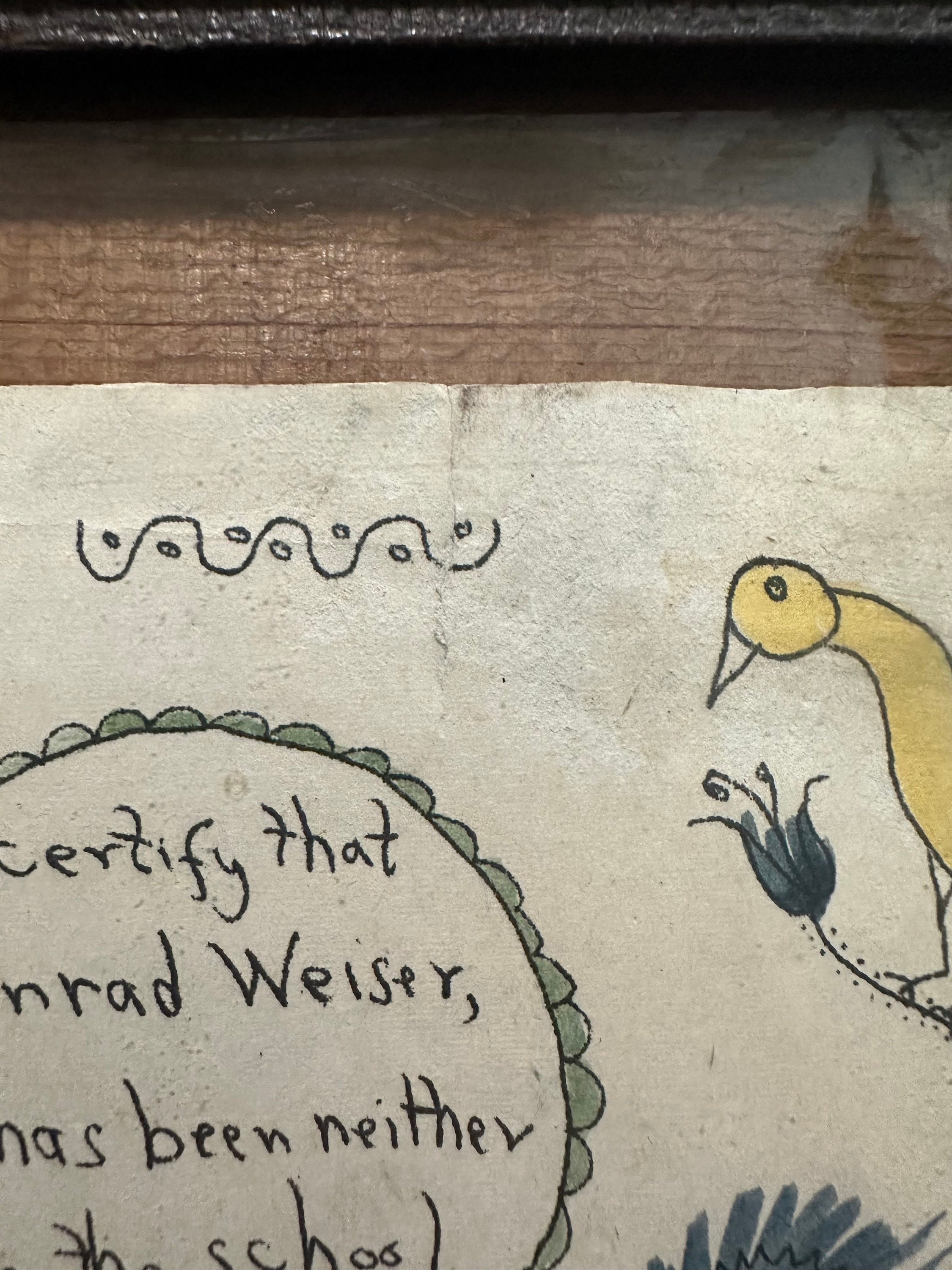 Rare 1966 Lester Breininger Fraktur Reward of Merit - Etsy